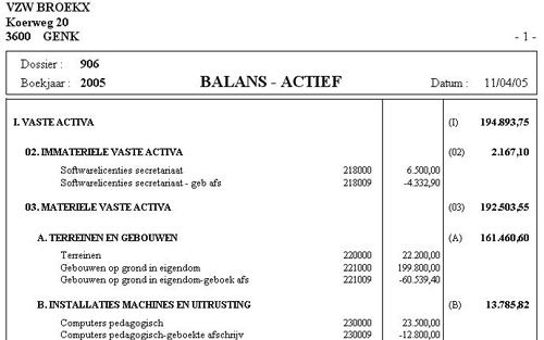 Broekx BVBA - Dubbele boekhouding